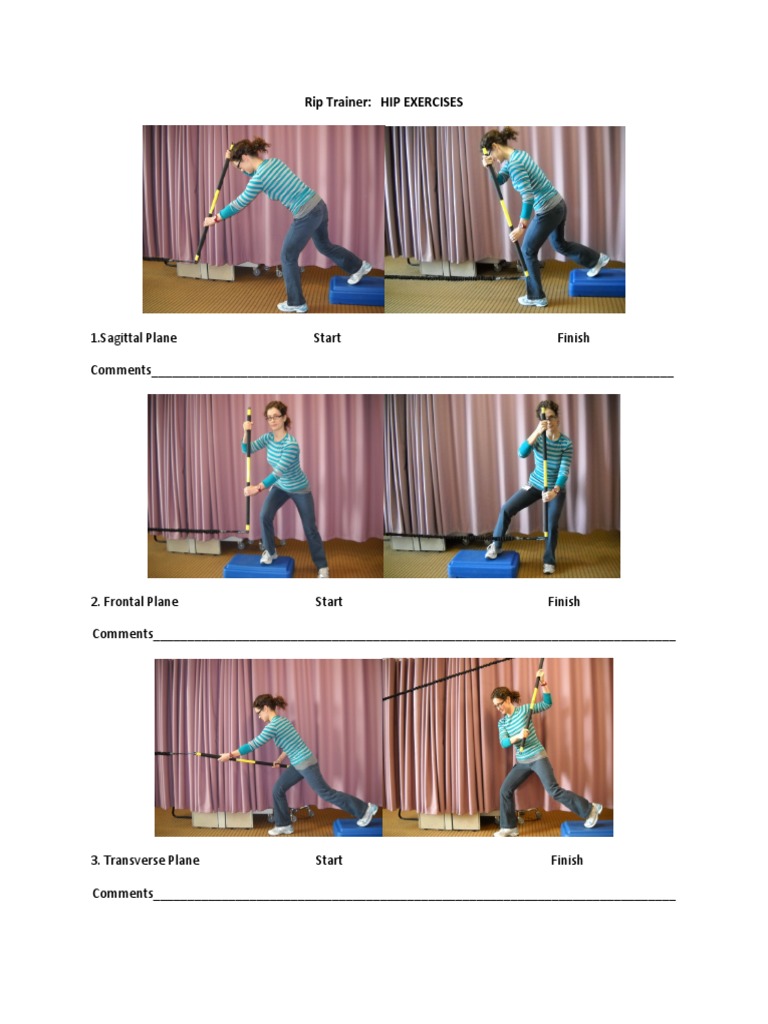 Rip Trainer: Hip Exercises | PDF
