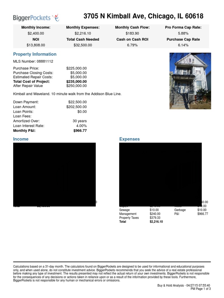 Kimball 2-Unit | PDF | Loans | Equity (Finance)