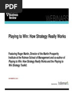 Playing To Win | PDF | Competitive Advantage | Business