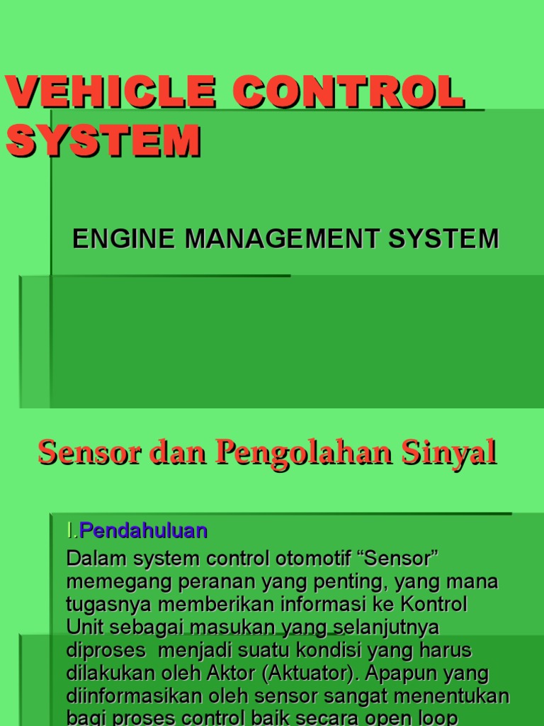 Sensor Dan Pengolahan Sinyal | PDF