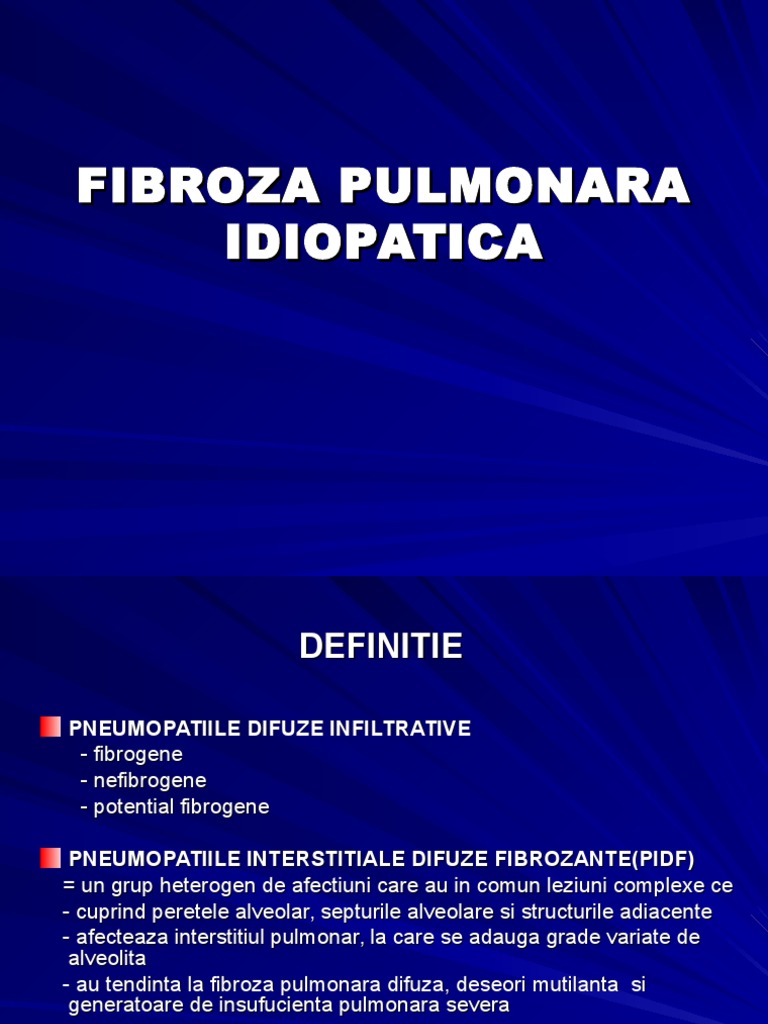 6.fibroza Pulmonara | PDF | Anatomy | Respiratory System
