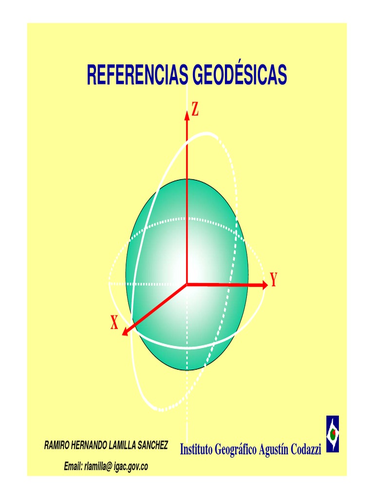 Fundamentos de Geodesia | PDF | Geodesia | Tierra