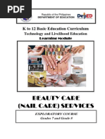 Module Performing Manicure and Pedicure | PDF | Nail (Anatomy ...