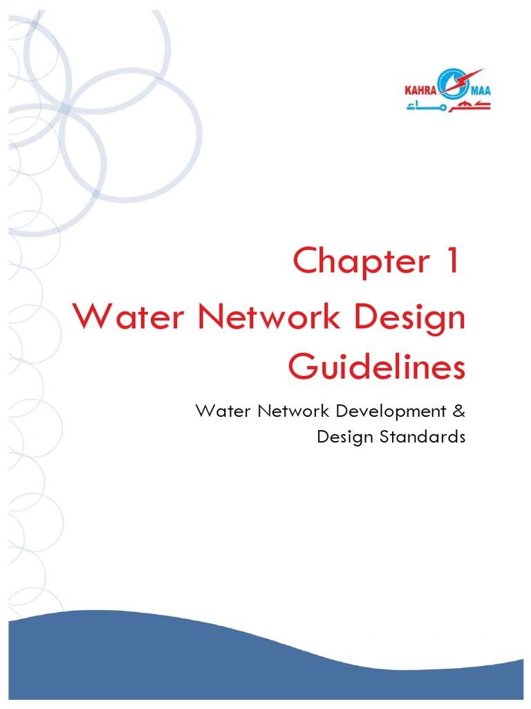Kaharamaa Water Network Design Guidelines | Water Supply Network | Pipe ...