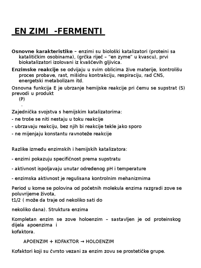 BIOHEMIJA | PDF