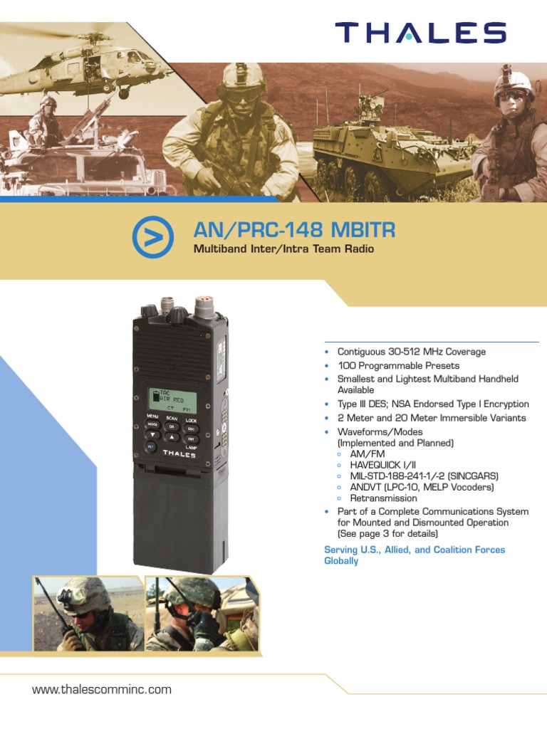 Thales Mbitr | Download Free PDF | Battery (Electricity ...