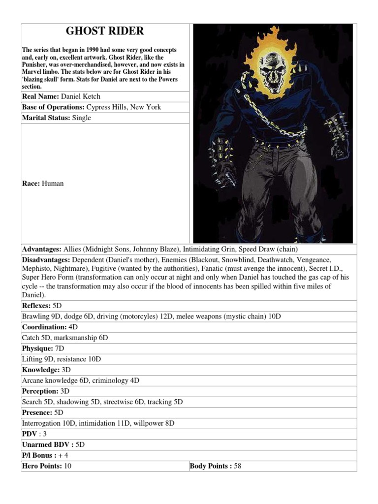 Ghost Rider | PDF | Marvel Comics Characters | Marvel Comics