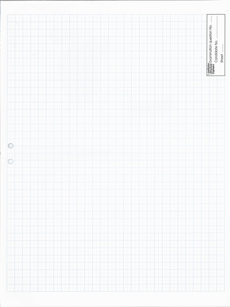 IStructE - Graph Sheet | PDF