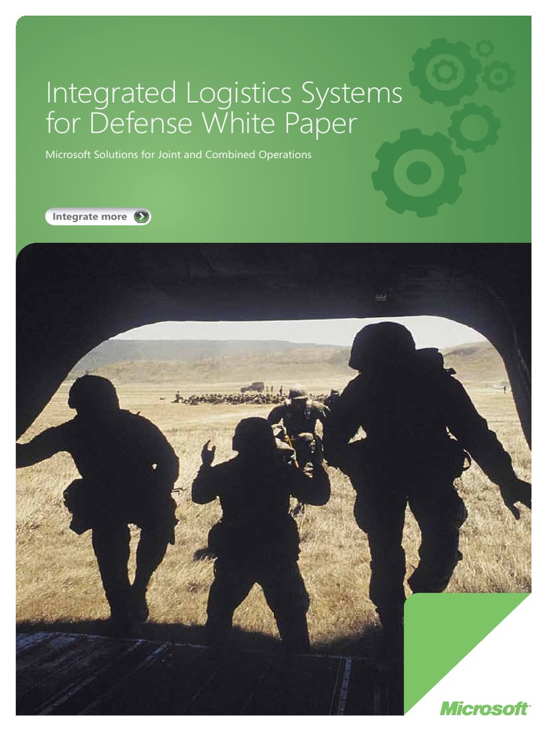 Military Logistics White Paper | Logistics | Supply Chain Management