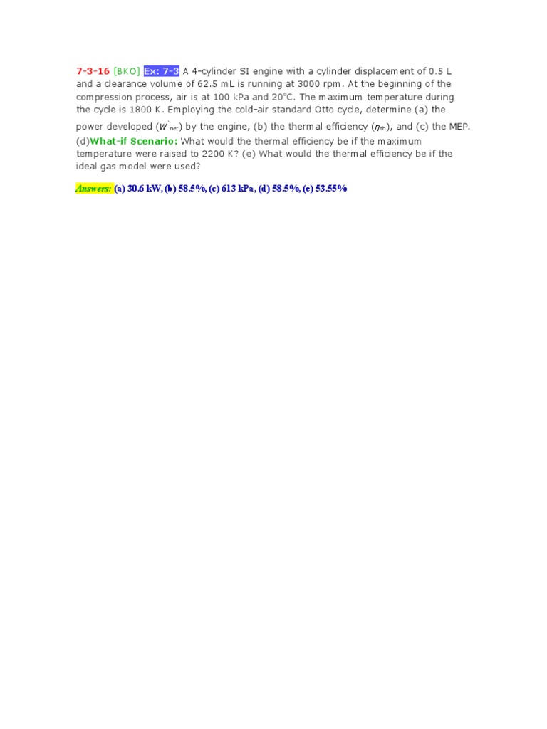 Ejercicios Termodinamica | PDF | Refrigeration | Atmospheric Thermodynamics