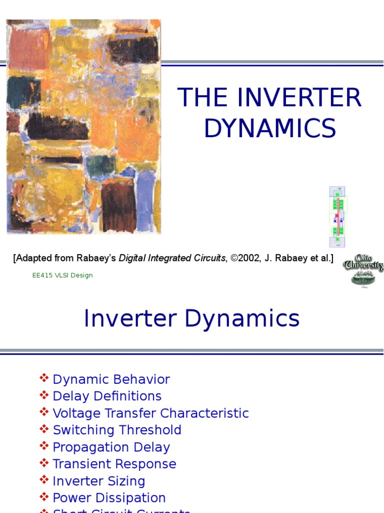 Inverter Dynamics | PDF | Cmos | Integrated Circuit