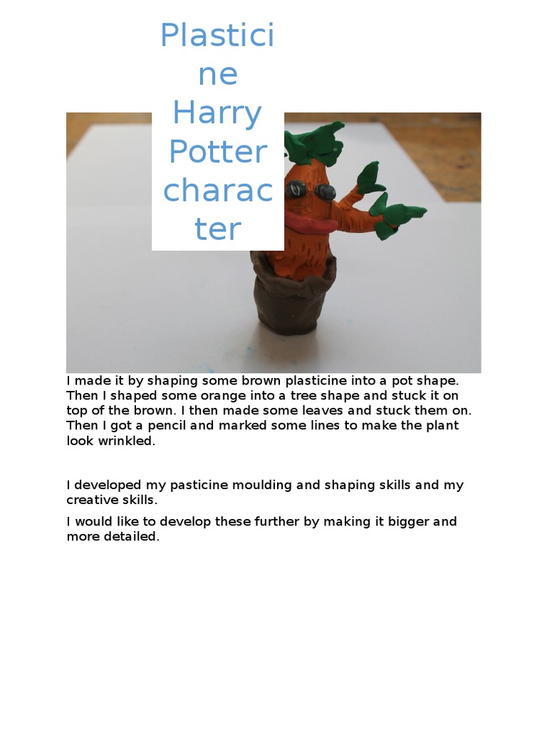 Plasticine Character | PDF