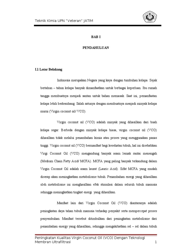 BAB I Riset Skripsi VCO | PDF