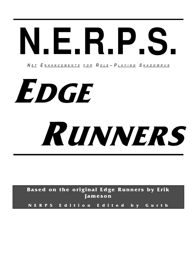 Edge Runners | PDF | Armed Conflict
