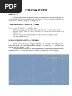 Steering Calculations | PDF | Steering | Motor Vehicle