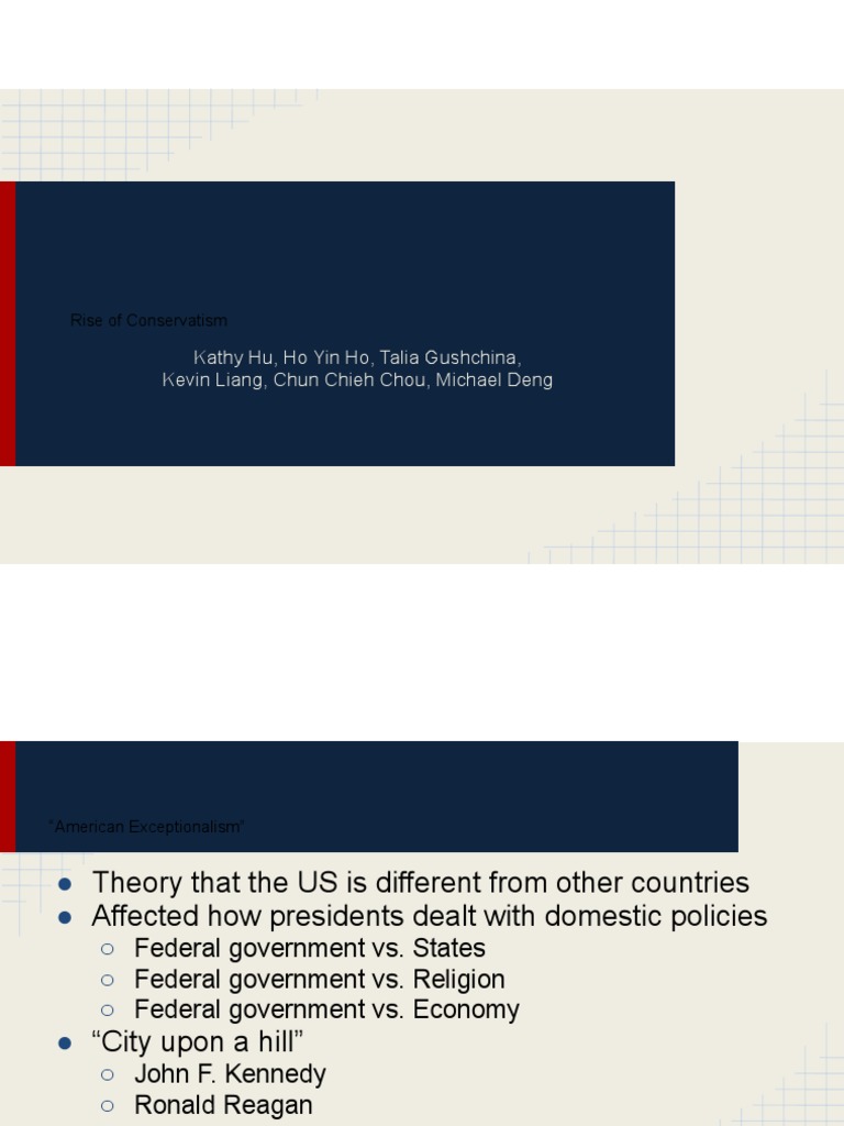 Pd10 - Grp02-Rise of Conservatism | PDF | Inflation | Economies