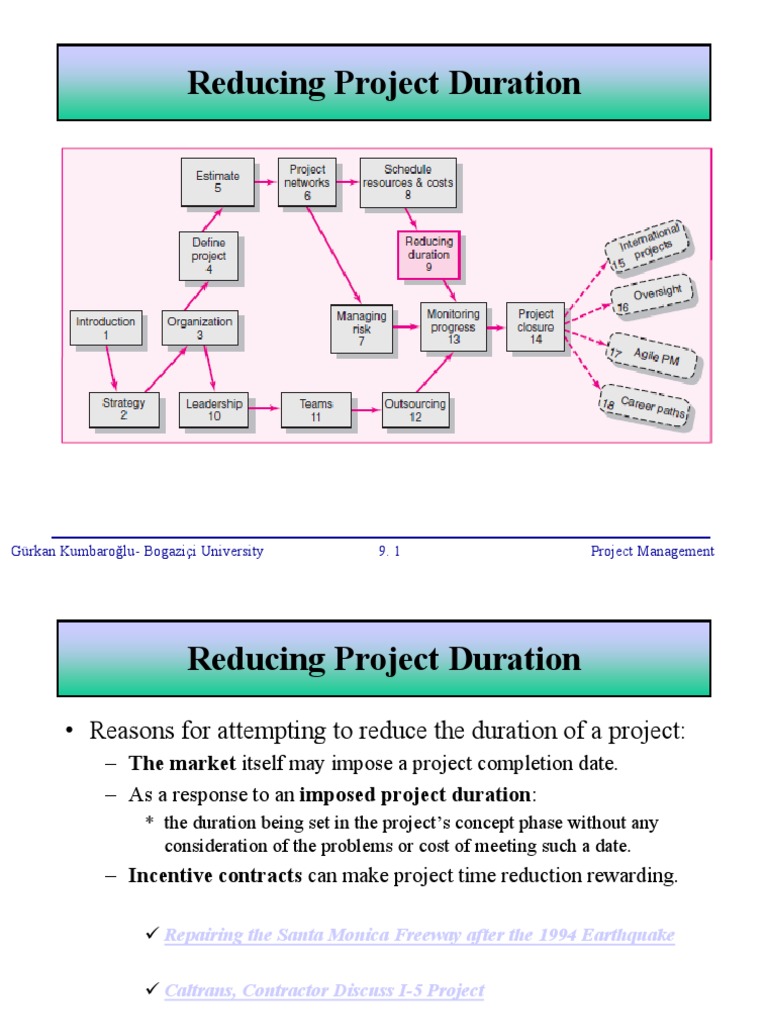 Analyzing Time-Cost Tradeoffs and Optimizing the Critical Path to Reduce Project Duration | PDF ...