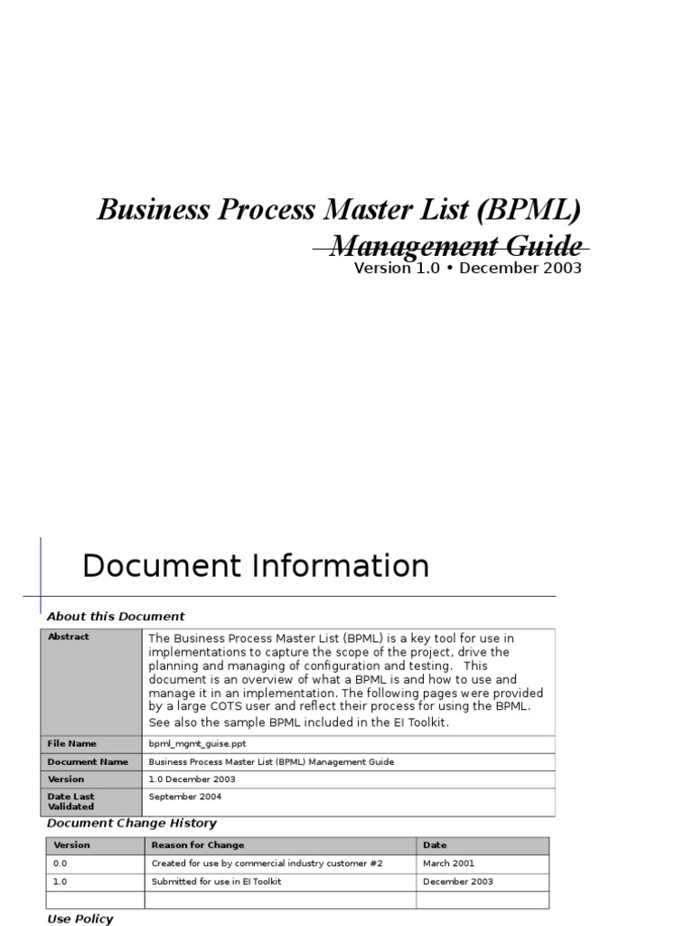 Sap BPML | PDF | Business Process | Software Testing