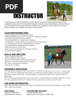 CHA Certification | PDF | Equestrianism | Horses
