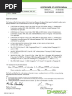 Drop Ball Test Certification | PDF