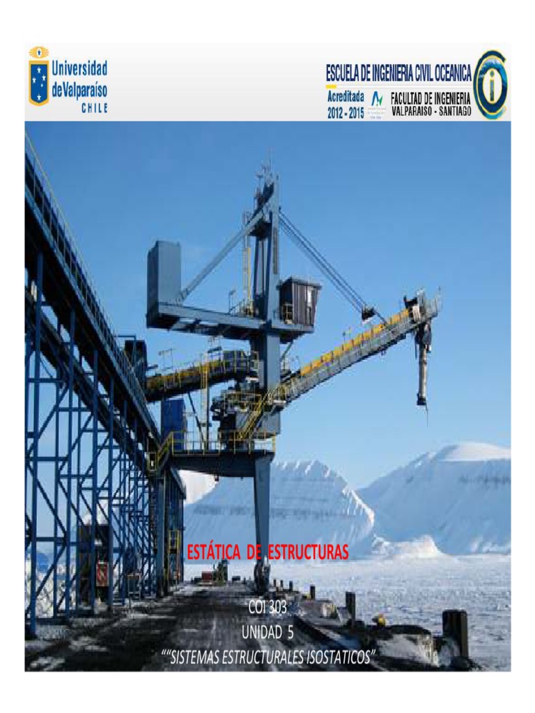 Estatica de Estructuras Isostáticas | PDF | Doblar | Física Aplicada e ...