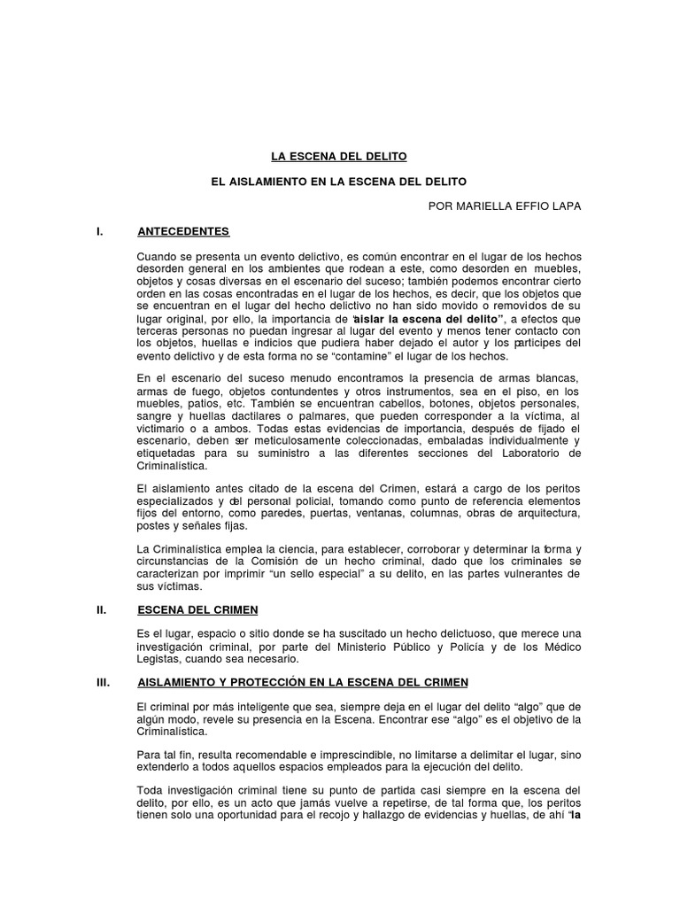 Taller Criminalistica Peru | PDF | Delito | Policía