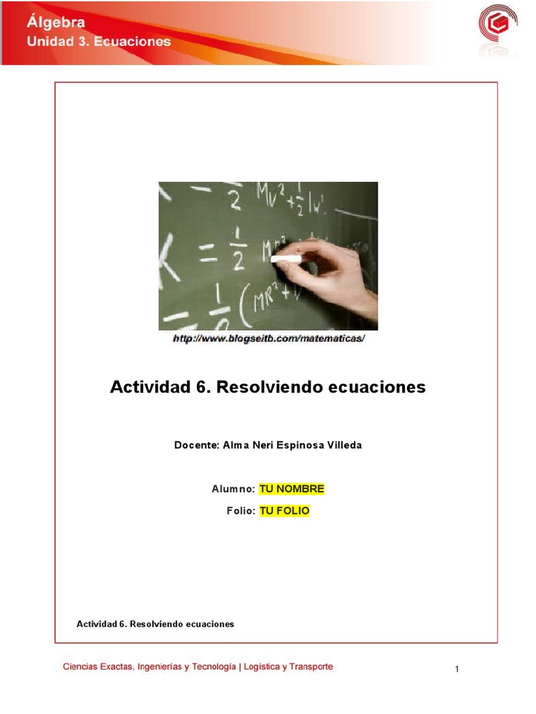 Lalg U3 A6 Xxyz | PDF