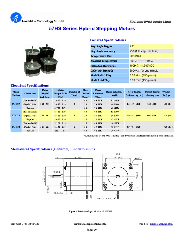 57 Hs Data Sheet | Download Free PDF | Components | Force
