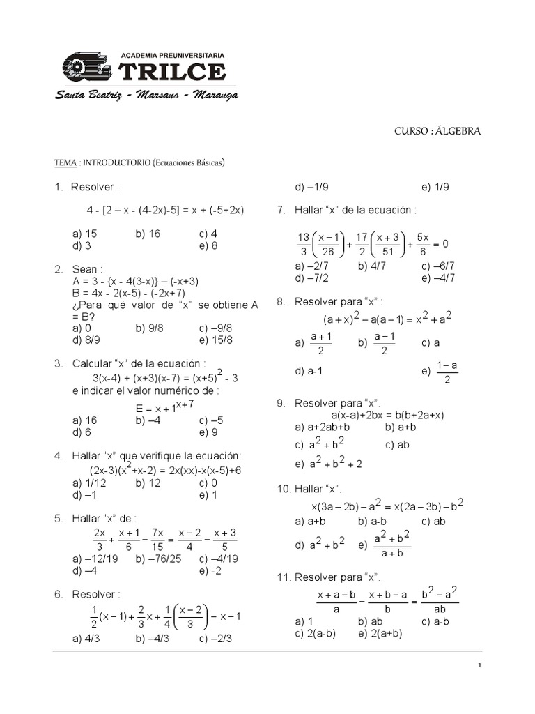 Algebra Integral | PDF | Factorization | Division (Mathematics)