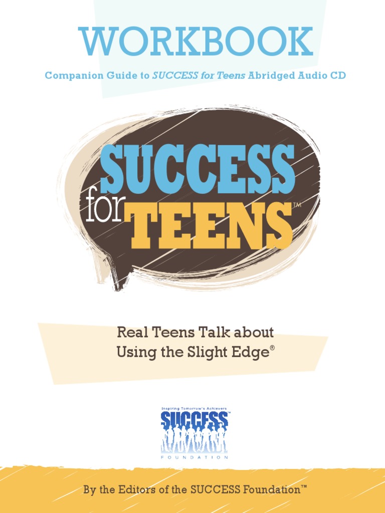 Success For Teens Workbook PDF | PDF | Lifestyle