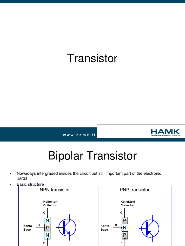Transistor Basics | PDF | Bipolar Junction Transistor | Transistor