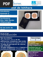 Test de Ishihara - Cartilla Completa e Interpretación | PDF | Verde ...