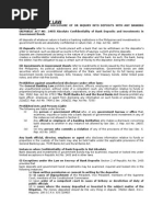RA 1405 Law On Bank Secrecy of Bank Deposits | PDF | Money Laundering ...