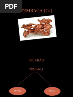 Unsur Kimia Tembaga (Cu): Sifat dan Manfaat | PDF | Sains & Matematika ...
