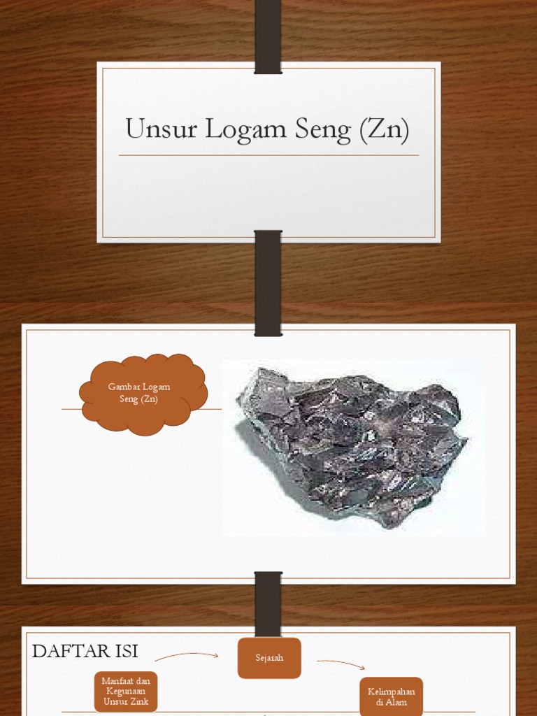 Unsur Logam ZN PDF | PDF