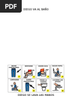 Ir Al Baño Pictogramas Secuencia | PDF