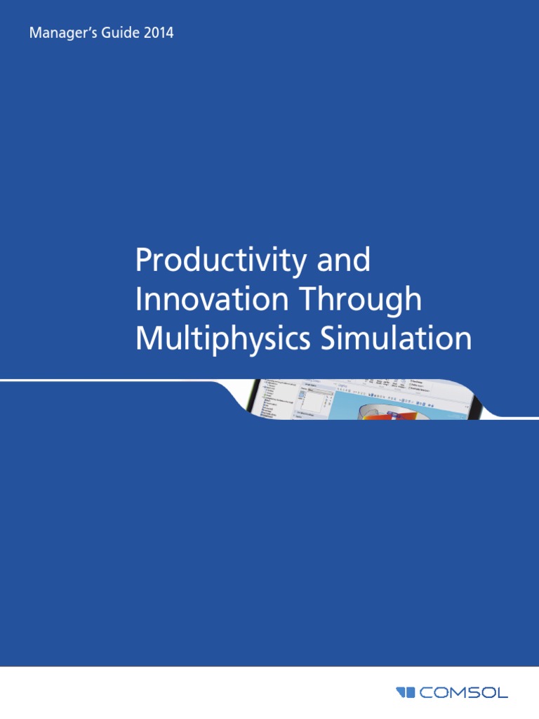 Comsol Multiphysics Simulation | Download Free PDF | Science | Engineering