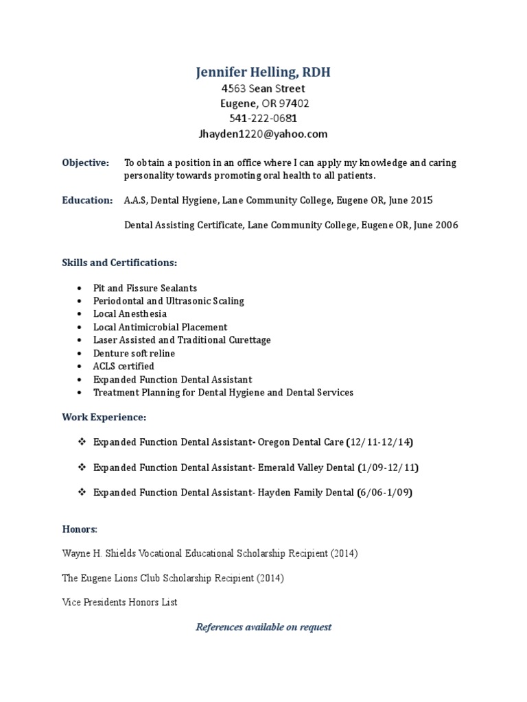 Resume - Jennifer Helling | PDF