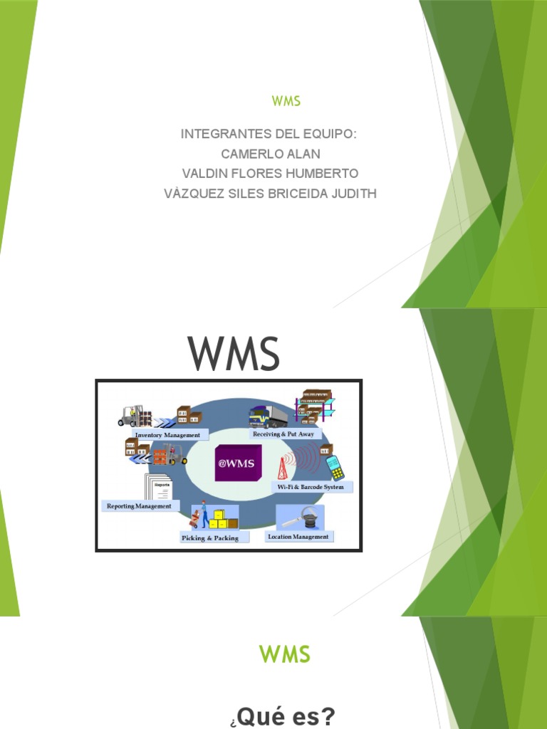 WMS | PDF | Almacén | Inventario