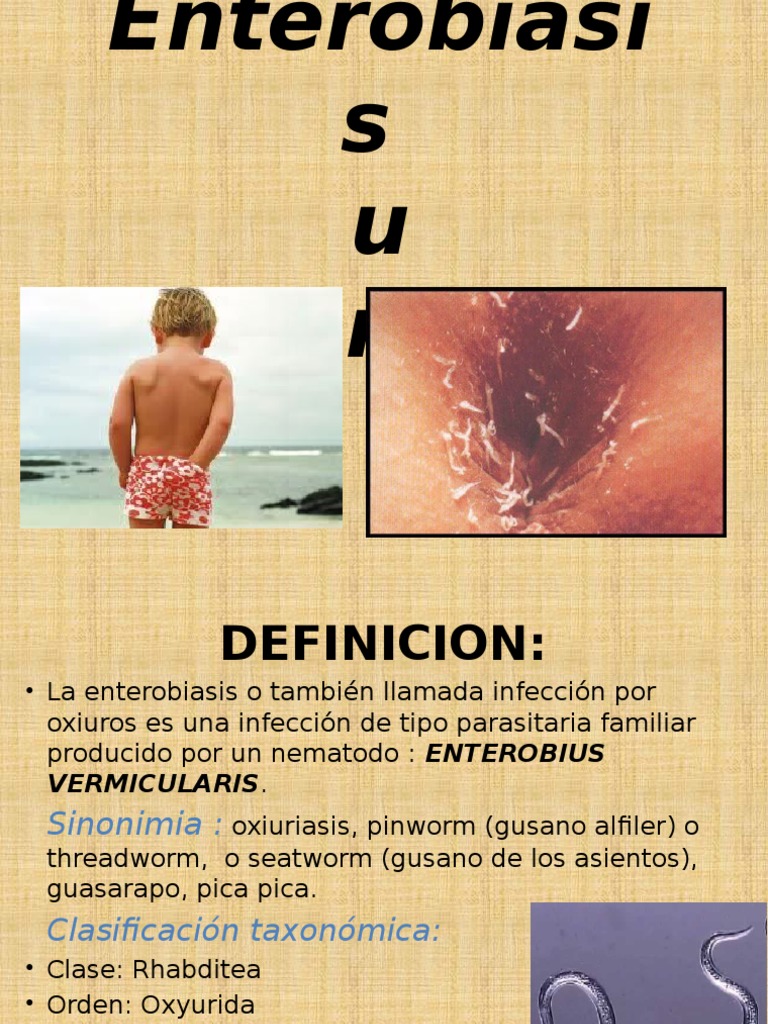 Enterobiasis | Rtt | Inmunología