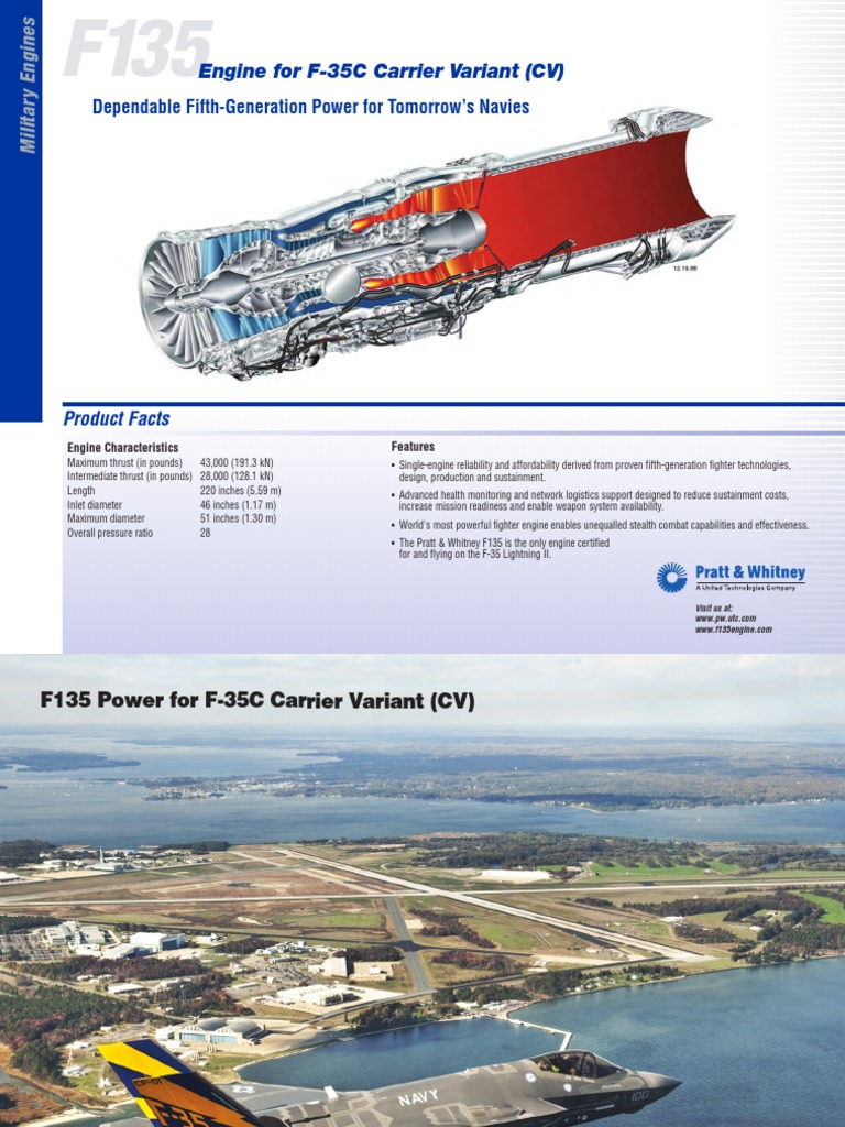 F135 Engine Specification | PDF