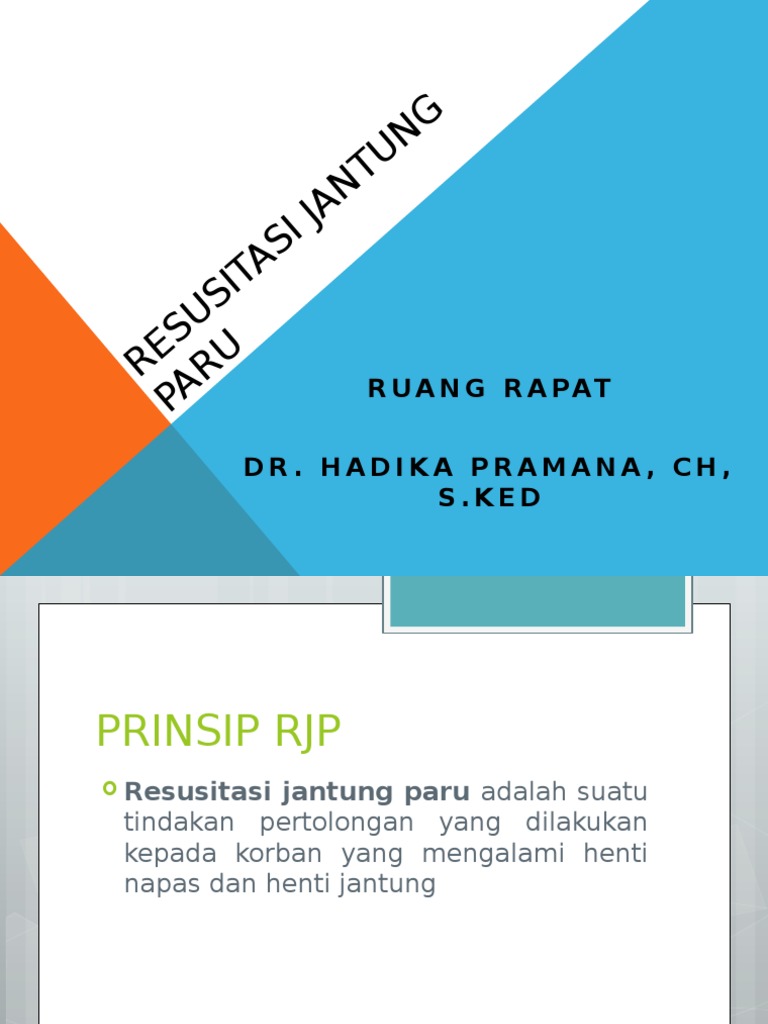 Resusitasi Jantung Paru | PDF