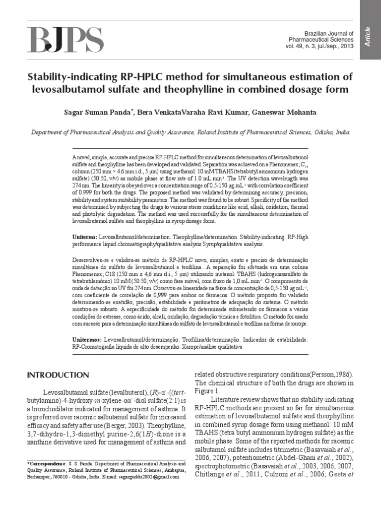Jurnal Kai HPLC | PDF | Chemistry | Nature