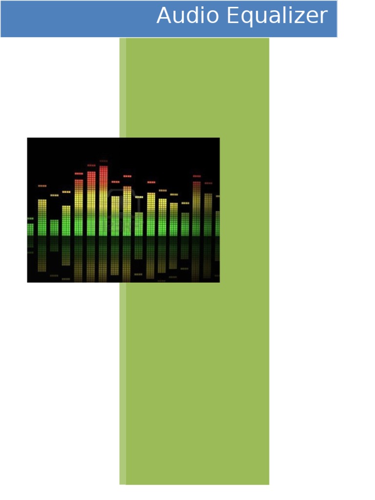 Audio Visualizer Using Emotion | PDF | Digital Signal Processing | Equalization (Audio)