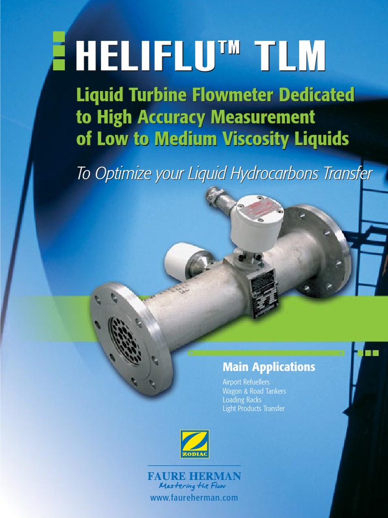 Faure Herman TLM Meters | PDF | Flow Measurement | Mechanical Engineering