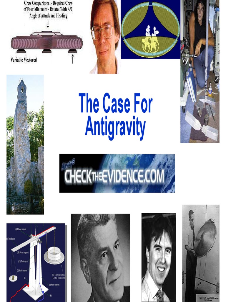 The Case For AntiGravity-booklet | PDF | Gravity | Physical Quantities