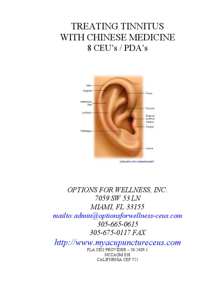 Treating Tinnitus 2014 | PDF | Tinnitus | Clinical Medicine