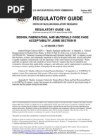 Regulatory Guides 1.147-R20,2021 - Inservice Inspection Code Case Acceptability, ASME Section XI ...