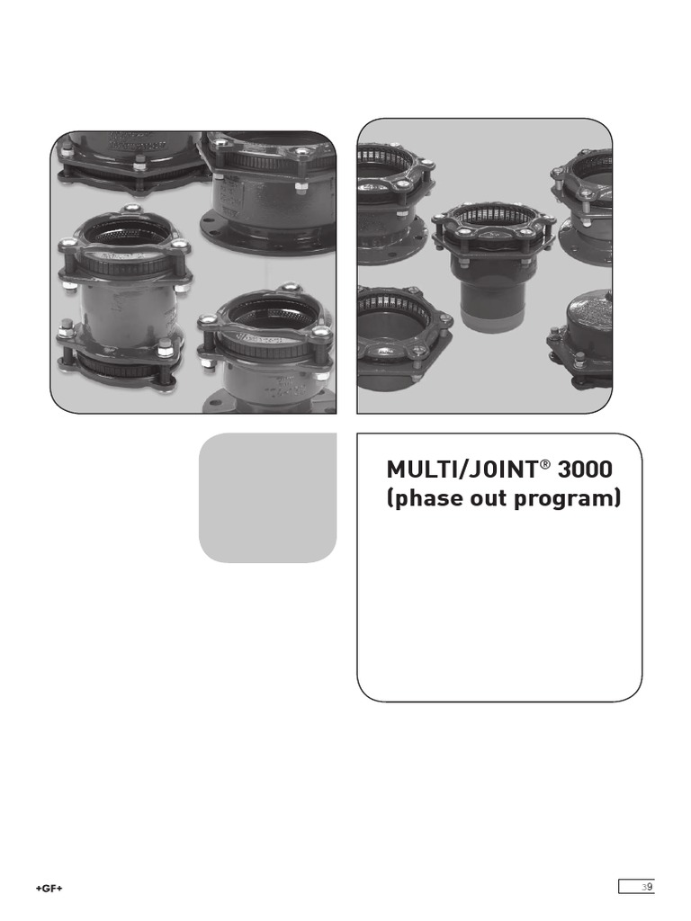 Multi/Joint 3000 (Phase Out Program) | PDF | Pipe (Fluid Conveyance ...