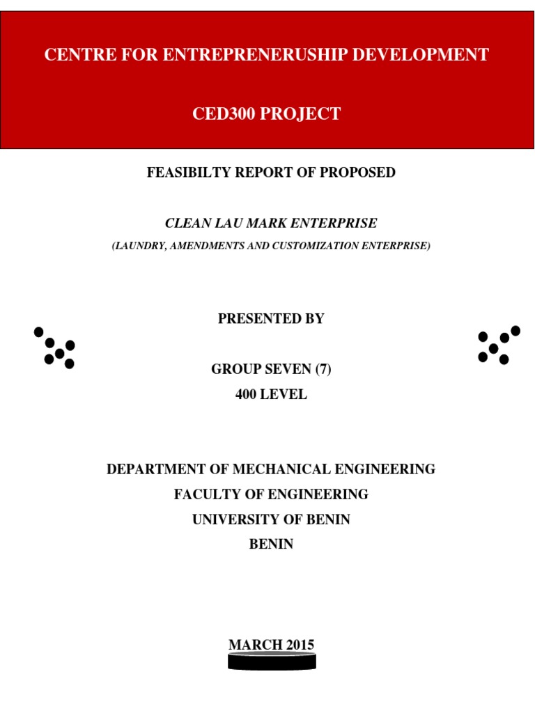 Business Proposal Sample For Entrepreneurship | PDF | Entrepreneurship ...